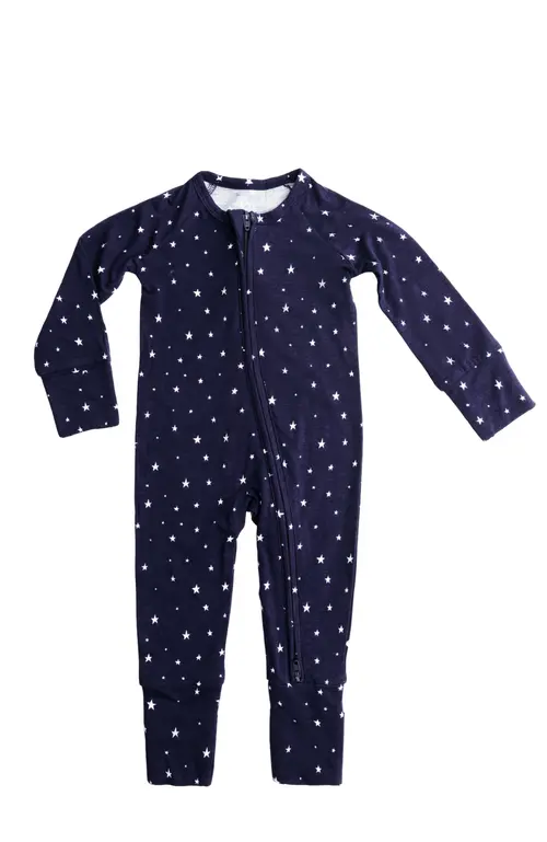 KINDRED BRAVELY Zip-up Pajamas - Navy Stars