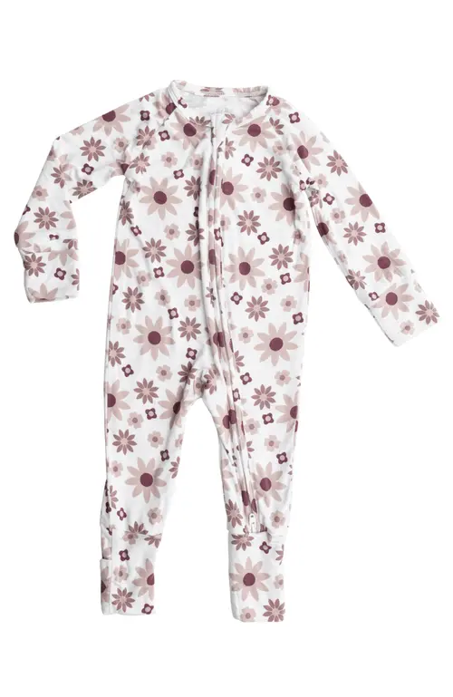 KINDRED BRAVELY Zip-up Pajamas - Twilight Floral