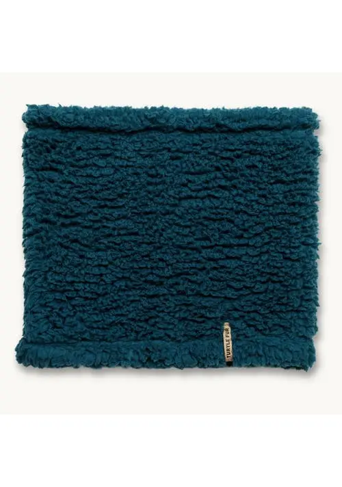Turtle Fur High Pile Fleece Neck Warmer - Transformative Teal