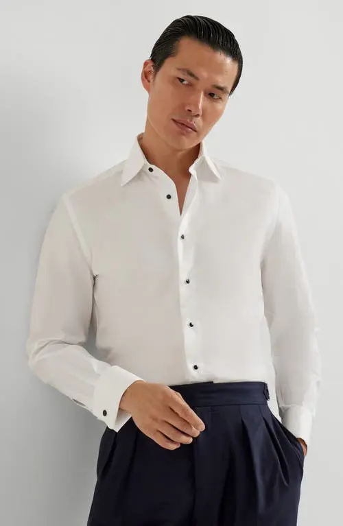 Brunello Cucinelli Tuxedo Shirt