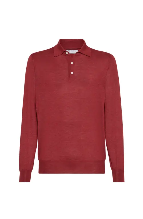 Brunello Cucinelli Lightweight Knit Polo