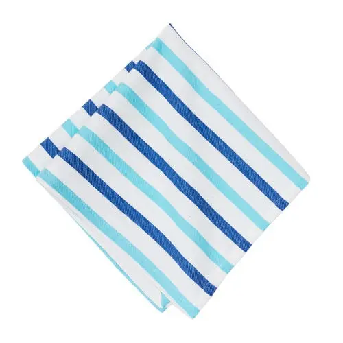 C&F HOME Lakeview Stripe Napkin - Blue