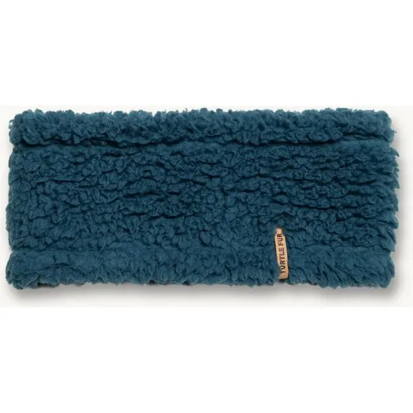 Turtle Fur Fleece Wide Band Headband - Transformative Teal