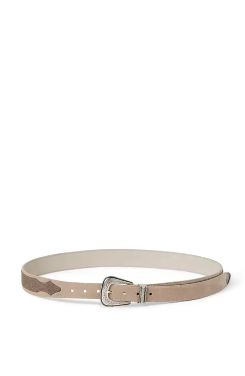 Brunello Cucinelli Calfskin Belt - Taupe