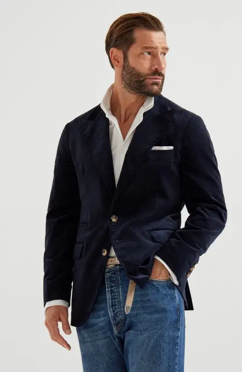 Brunello Cucinelli Deconstructed Blazer