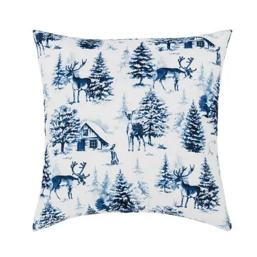 C&F HOME Frasier Forest Pillow - Blue