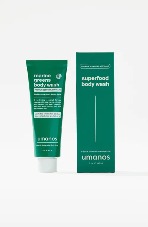 UMANOS Superfood Nourishing Body Wash Travel Size - None