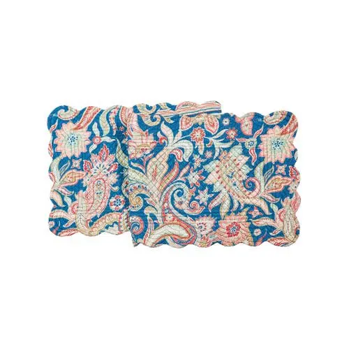C&F HOME Marla Table Runner 14" X 51 - Blue