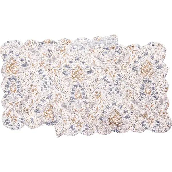 C&F HOME Selma Table Runner 14" X 51 - Blue