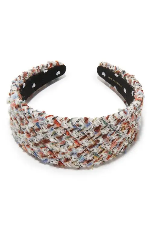 Lele Sadoughi Brigitte Tweed Headband