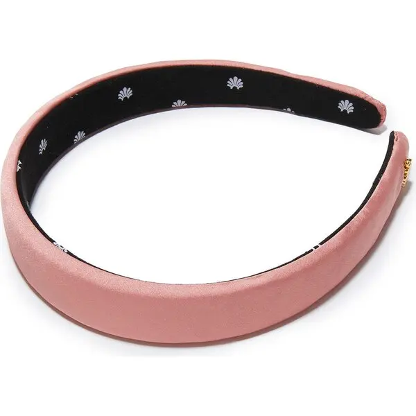 Lele Sadoughi Satin Headband - Rose Blush