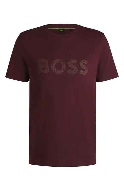 BOSS Glamping Logo Graphic T-shirt - Medium Red