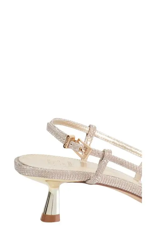 Dune London Milas Slingback Sandal - Gold