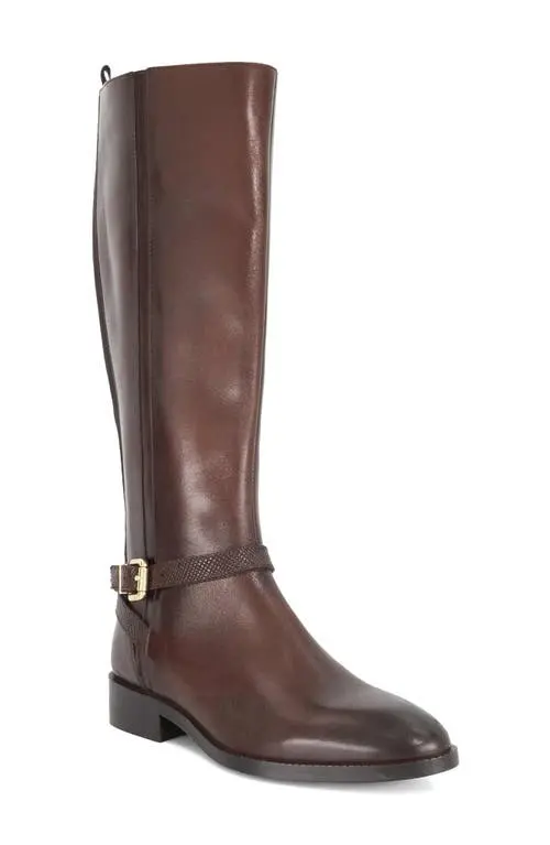Dune London Tillie Knee High Boots - Tan