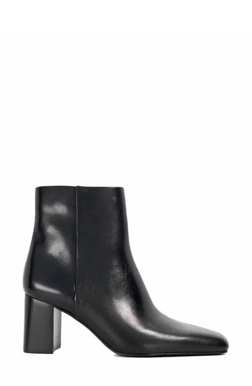 Dune London Panamas Block Heel Bootie - Black
