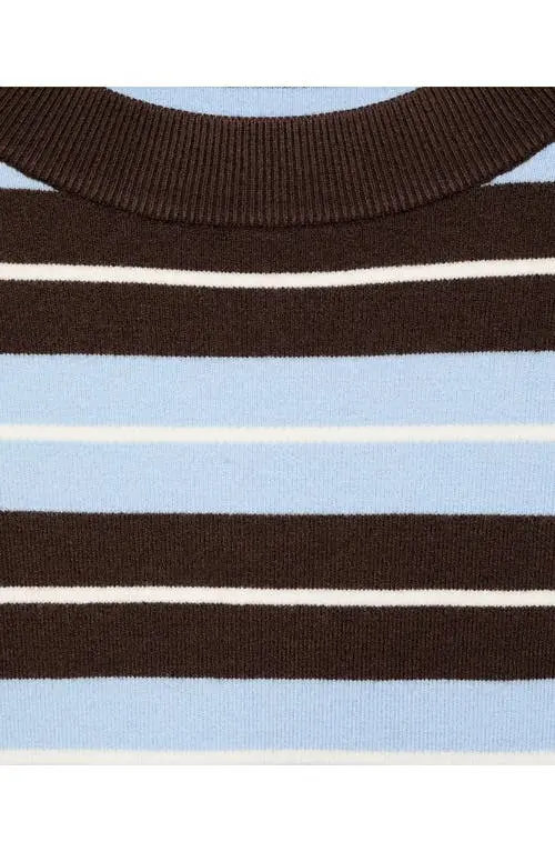 Mango Striped Relaxed-fit Sweater