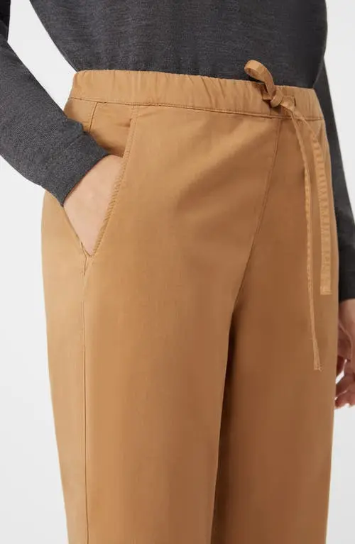 MM BY MAX MARA Parco Ankle Crop Pants With Tie Waist
