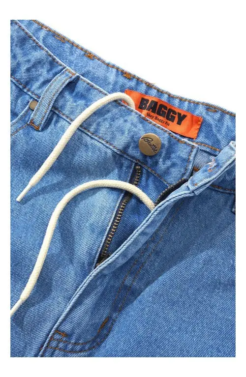 BUTTER GOODS Baggy Drawstring Jeans