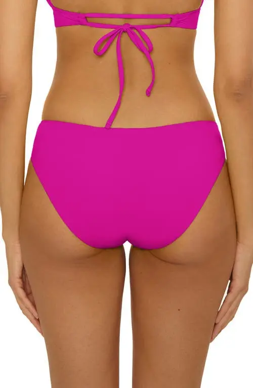 BECCA By Rebecca Virtue Color Code Hipster Bikini Bottoms - Hibiscus