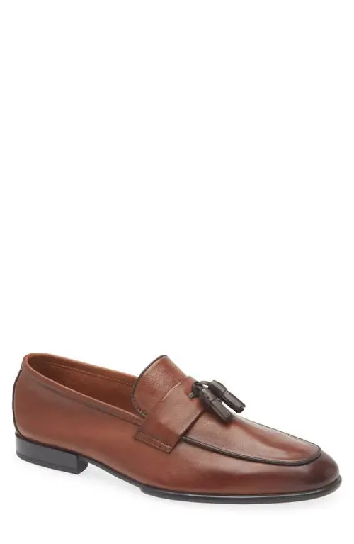 Steve Madden Biscayne Tassel Loafer - Tan
