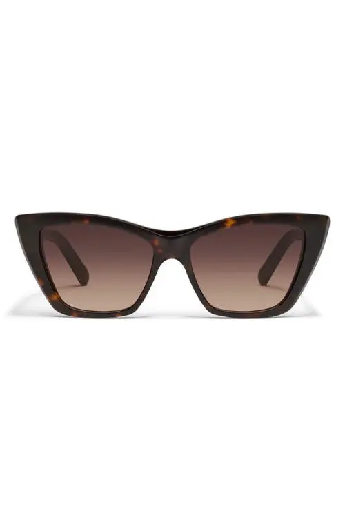 Quay Cat Eye Sunglasses - Dark Tort/dark Fawn