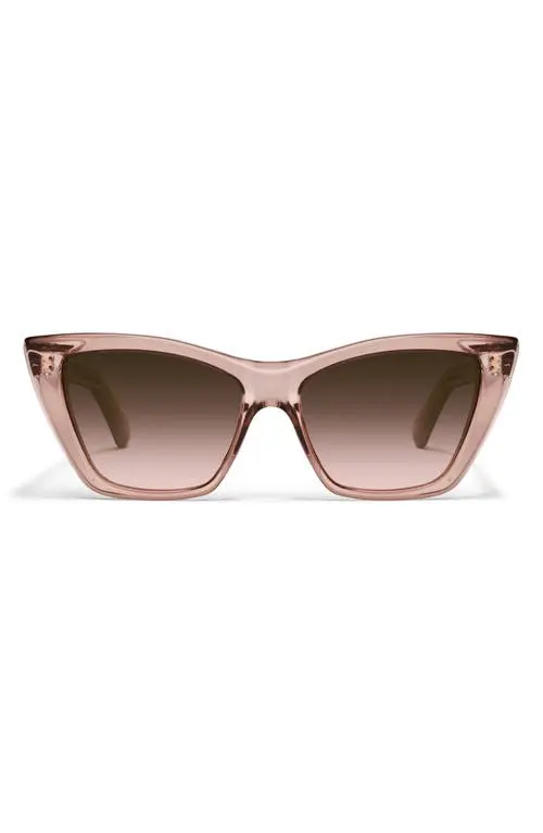 Quay Cat Eye Sunglasses - Doe/brown Rose