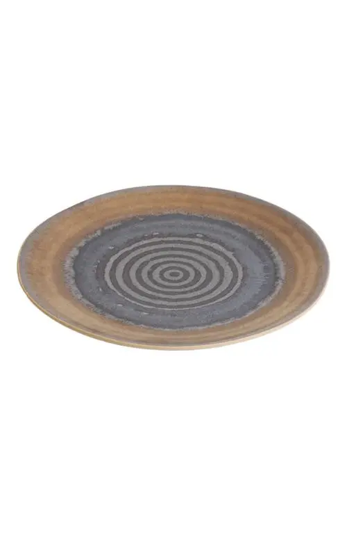 MOMENI Akita Stoneware 4-piece Salad Plate Set - Copper