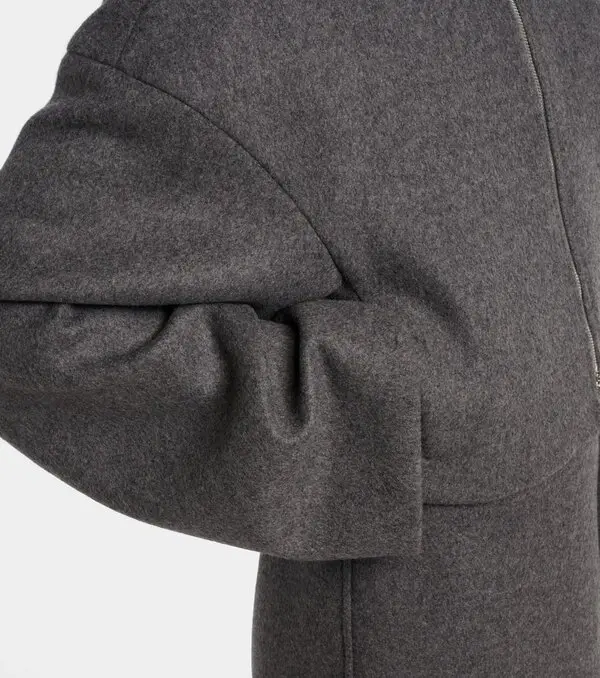 Sportmax Vacuo Cropped Virgin Wool Jacket