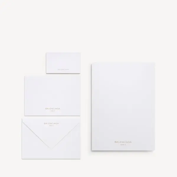 Balenciaga Fragrance Stationery Set Refill - White