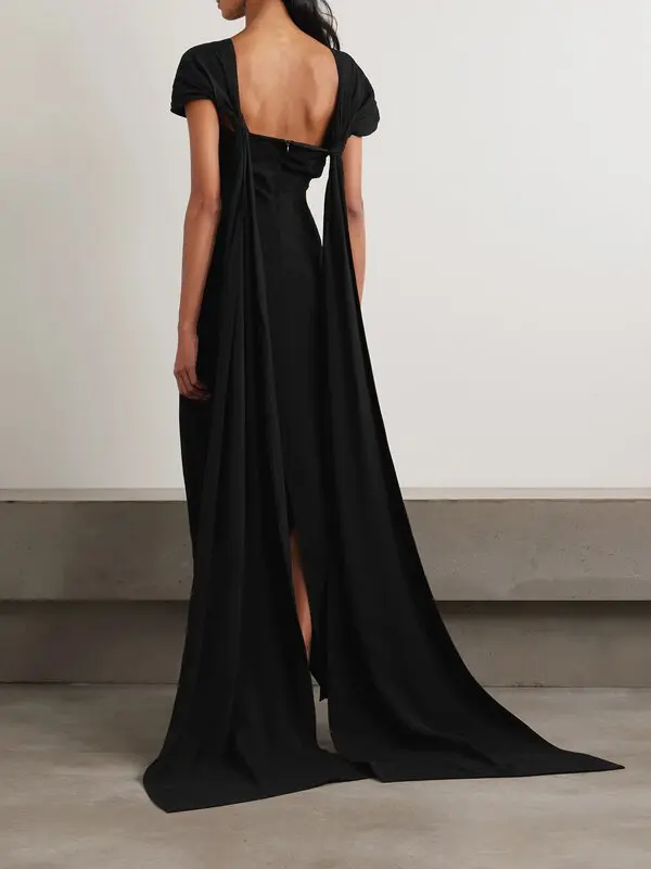Bernadette Clara Draped Gown