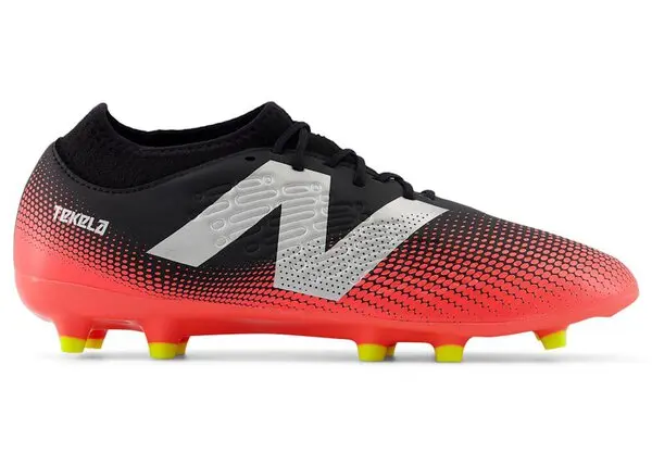 NEW BALANCE Tekela Magique V4+ Fg - Black/energy Red/metallic Silver