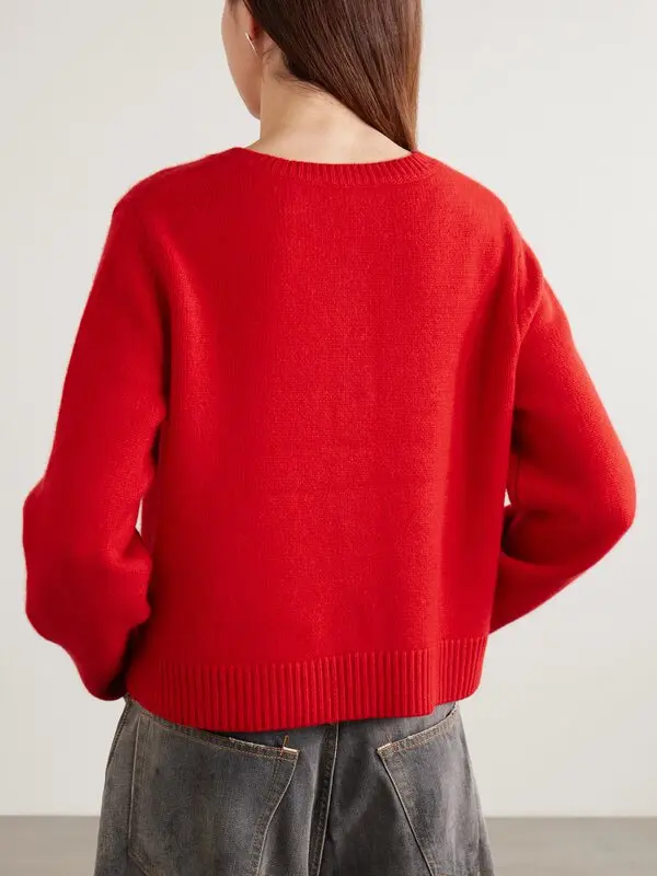 Arch4 Rosanna Cashmere Cardigan - Red
