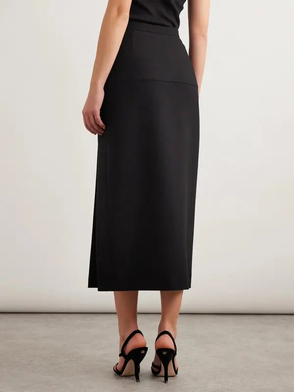 Valentino Garavani Wool Midi Skirt
