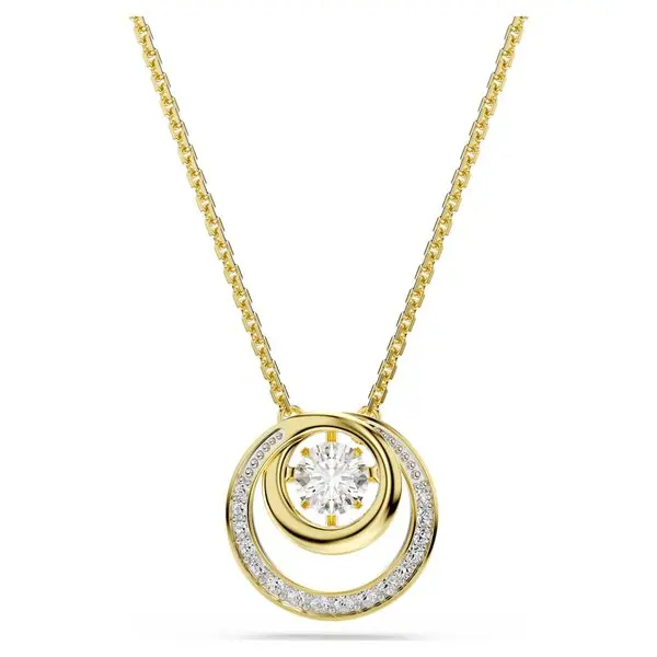 SWAROVSKI Hyperbola Infinity Pendant - White