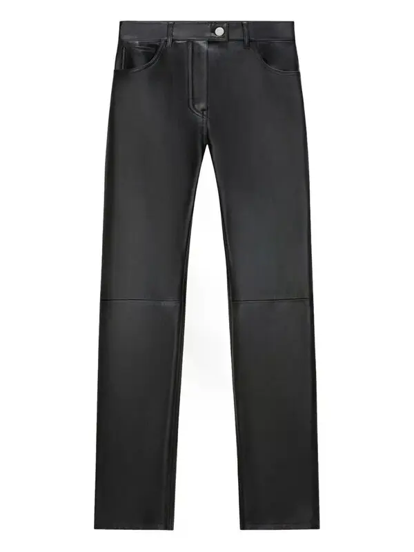 COURREGES Leather Trousers