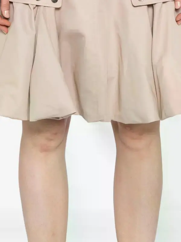 Rokh Puffed-hem Midi Skirt