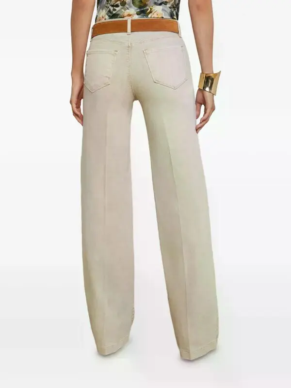 L'Agence Clayton Wide Leg Jeans