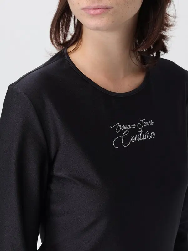 Versace Long Sleeve Bodysuit - Black
