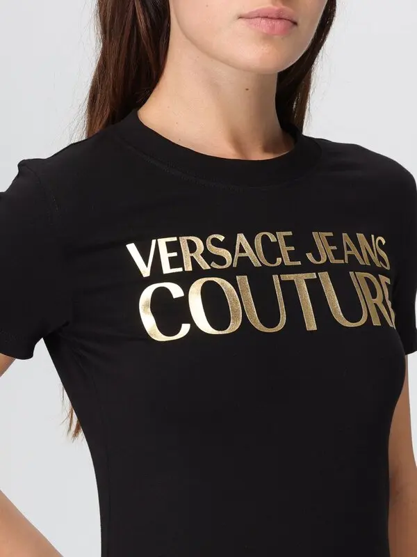 Versace Logo T-shirt - Black