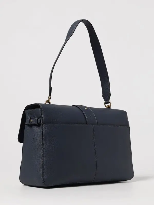 Pinko Leather Shoulder Bag - Blue