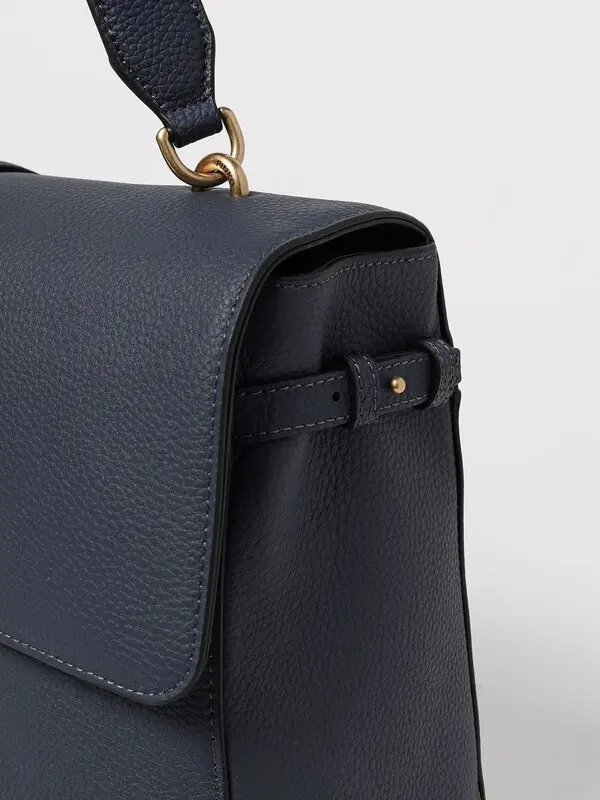 Pinko Leather Shoulder Bag - Blue