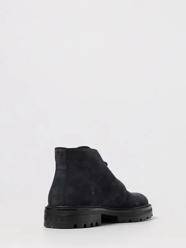Hogan Lace-up Suede Boots