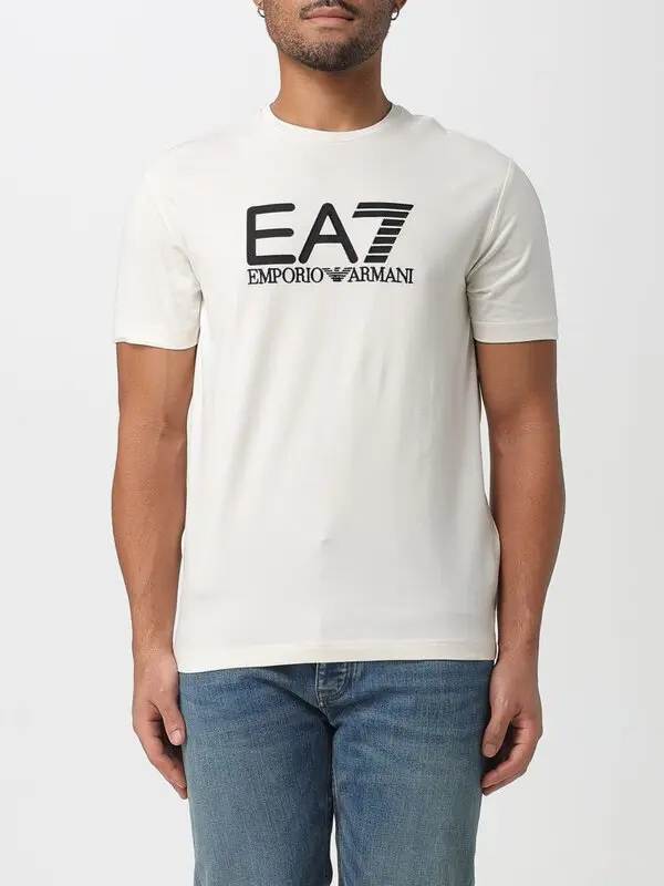 EA7 T-shirt - Cream