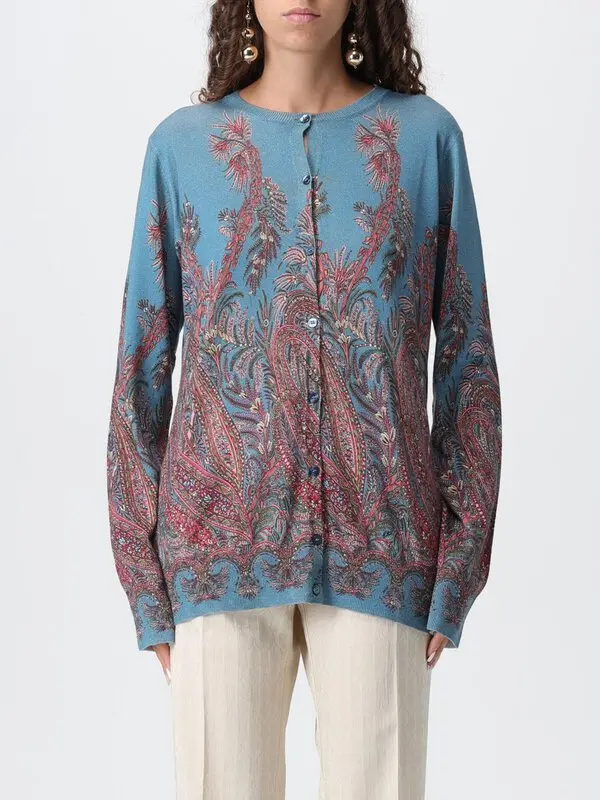 Etro Paisley Print Cardigan