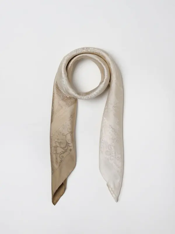 FERRAGAMO Neck Scarf - Beige