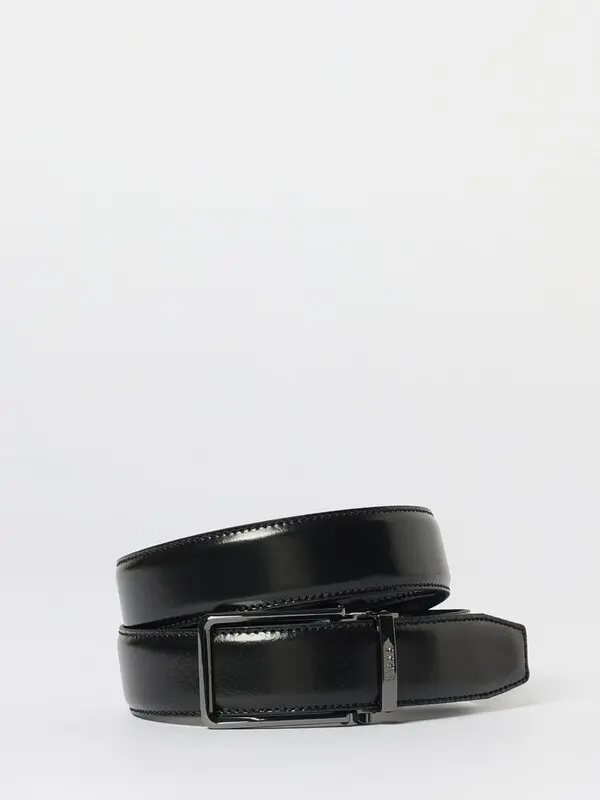 BOSS Leather Belt - Black
