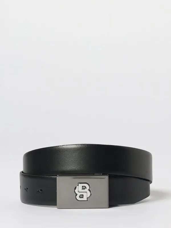 BOSS Debossed Belt - Black