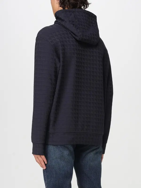 Emporio Armani Textured Hoodie