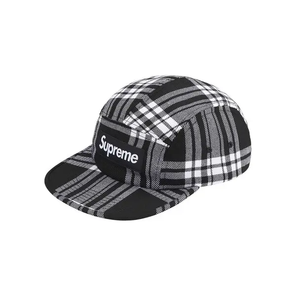 Supreme Lochcarron Camp Cap - Black