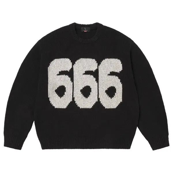 Supreme X Y’s Sweater - Black